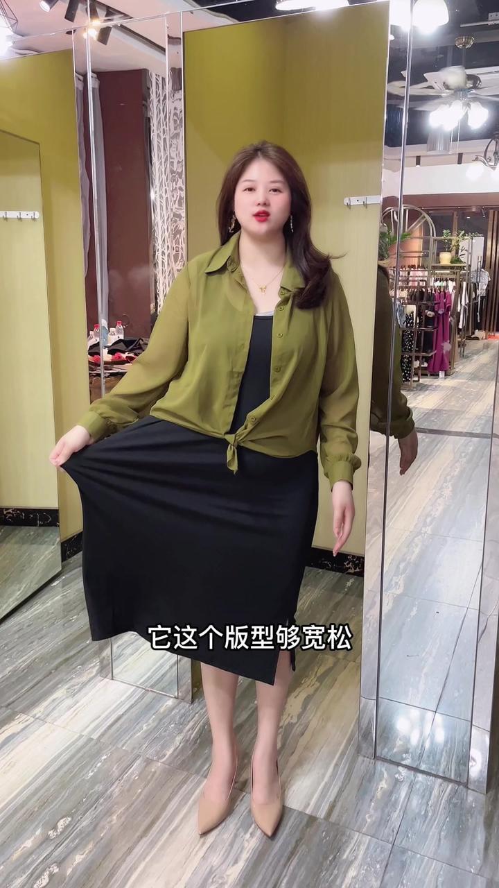 微胖女生 这么穿显瘦20斤 大码女装 早秋新款 大码胖mm搭配凤凰网视频凤凰网