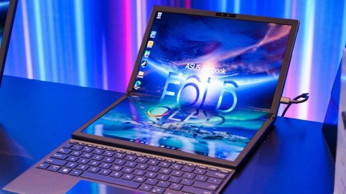 华硕首款折叠屏笔记本灵耀 X Fold发布 售19999元_凤凰网