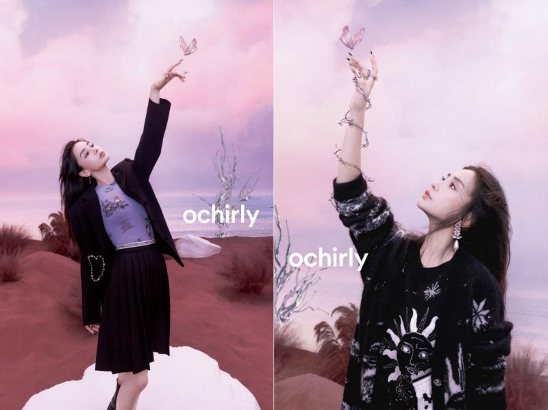 Angelababy演绎ochirly 2022秋冬大片_凤凰网时尚_凤凰网