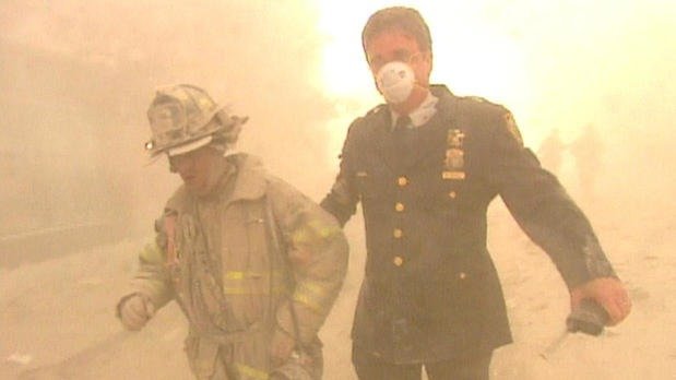 911事件现场独特视角画面曝光_凤凰网