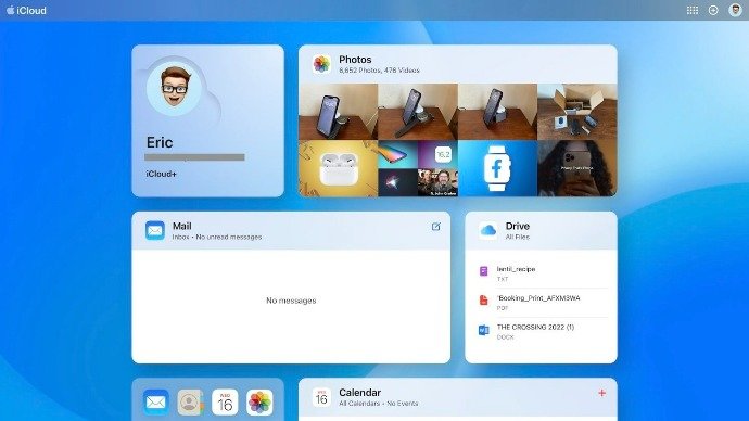 苹果推出全新设计的iCloud.com网站 页面更加精简_凤凰网
