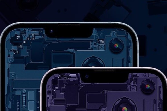 Basic Apple Guy带来iPhone 14机型高精度X光透视壁纸_凤凰网