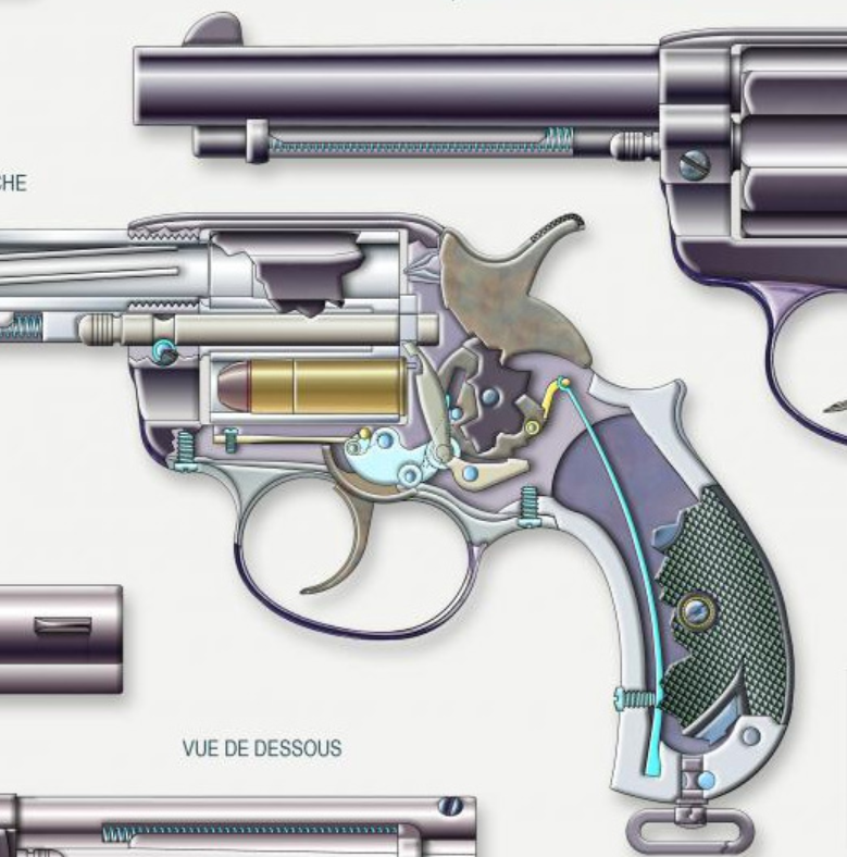 西部时代被冷遇，美菲战争给了一个抢救的机会：柯尔特M1878转轮手枪_凤凰网