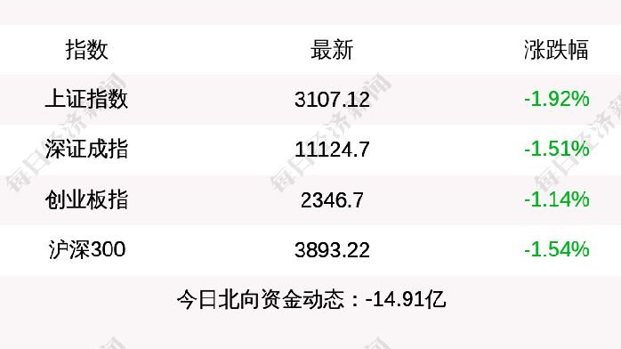 每经操盘必知(下午版)丨两市超4300只个股下跌,沪指跌192险守3100点;澳大利亚外长黄英贤将访华;十一部门:到2025年全国基本实现社区家政服务能力全覆盖凤凰网