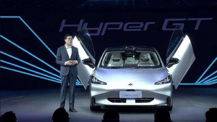 2022广州车展｜炫酷设计打造超低风阻，广汽埃安Hyper GT正式发布_凤凰网