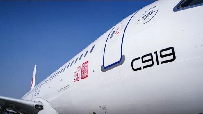 再添新航点 全球首架C919国产客机1月19日验飞济南_凤凰网