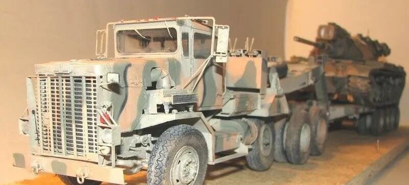 M911牵引车：运坦克的商用车_凤凰网