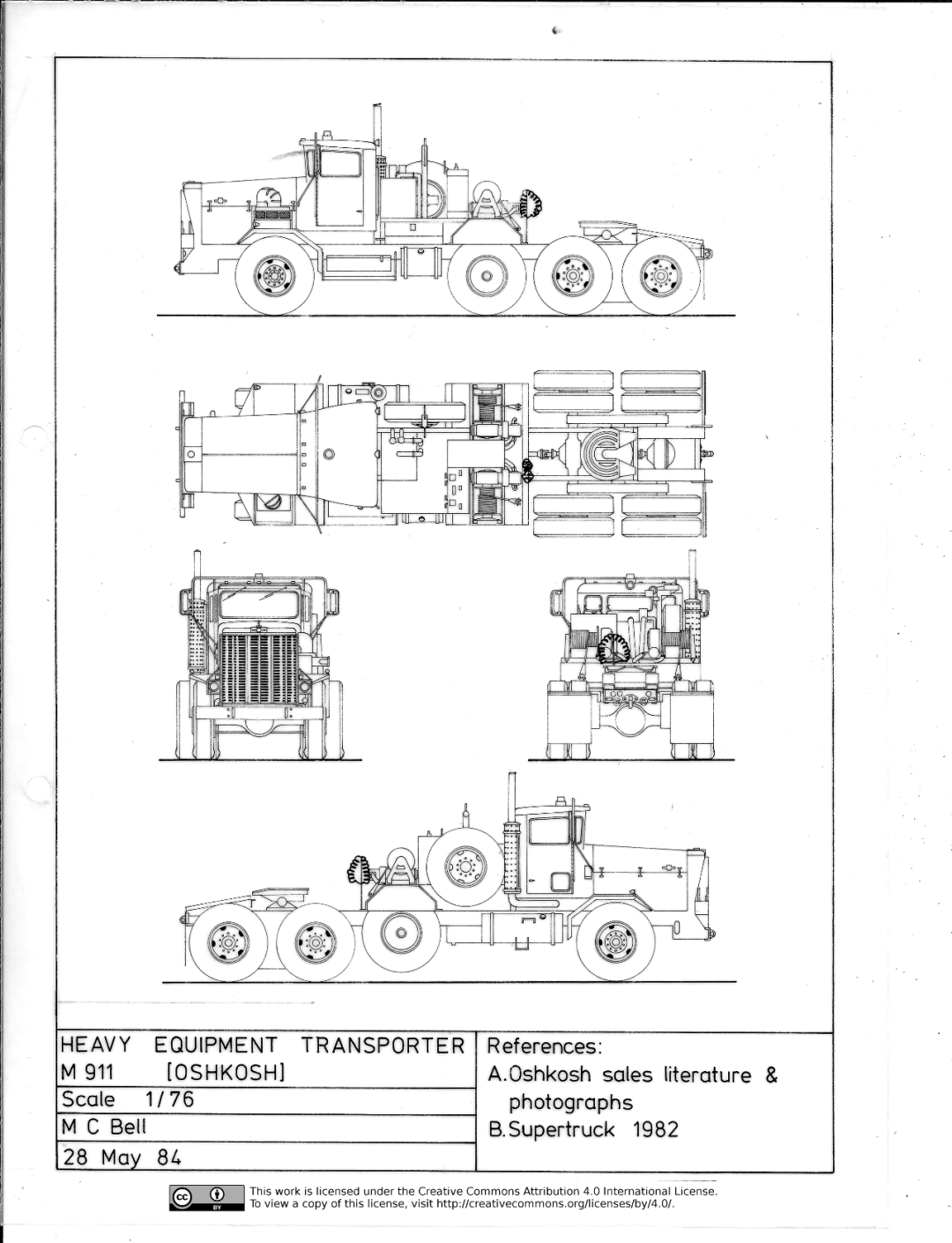 M911牵引车：运坦克的商用车_凤凰网