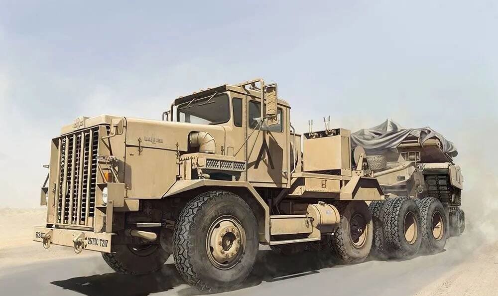 M911牵引车：运坦克的商用车_凤凰网