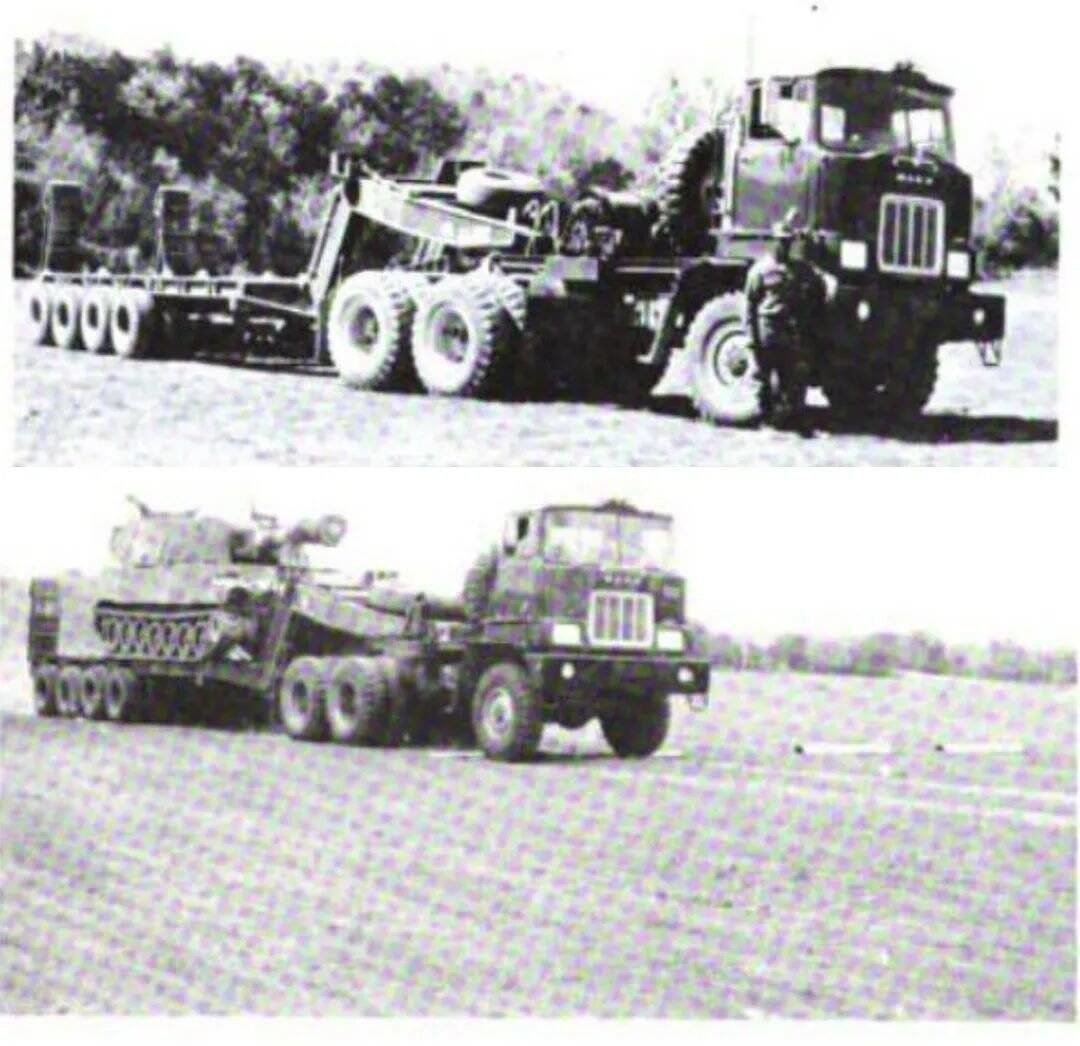 M911牵引车：运坦克的商用车_凤凰网