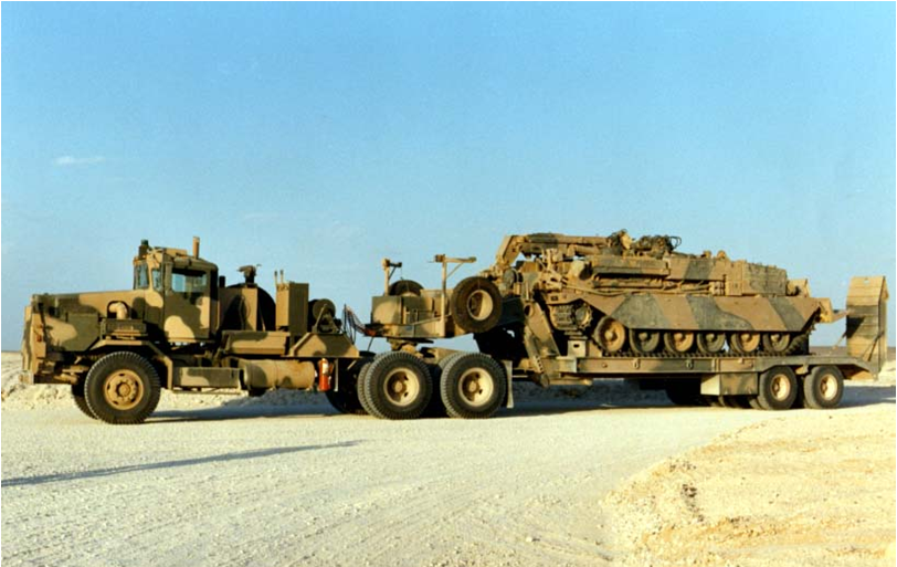 M911牵引车：运坦克的商用车_凤凰网