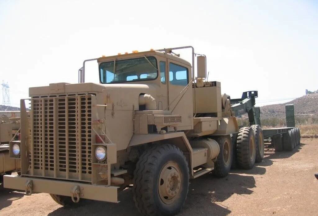 M911牵引车：运坦克的商用车_凤凰网