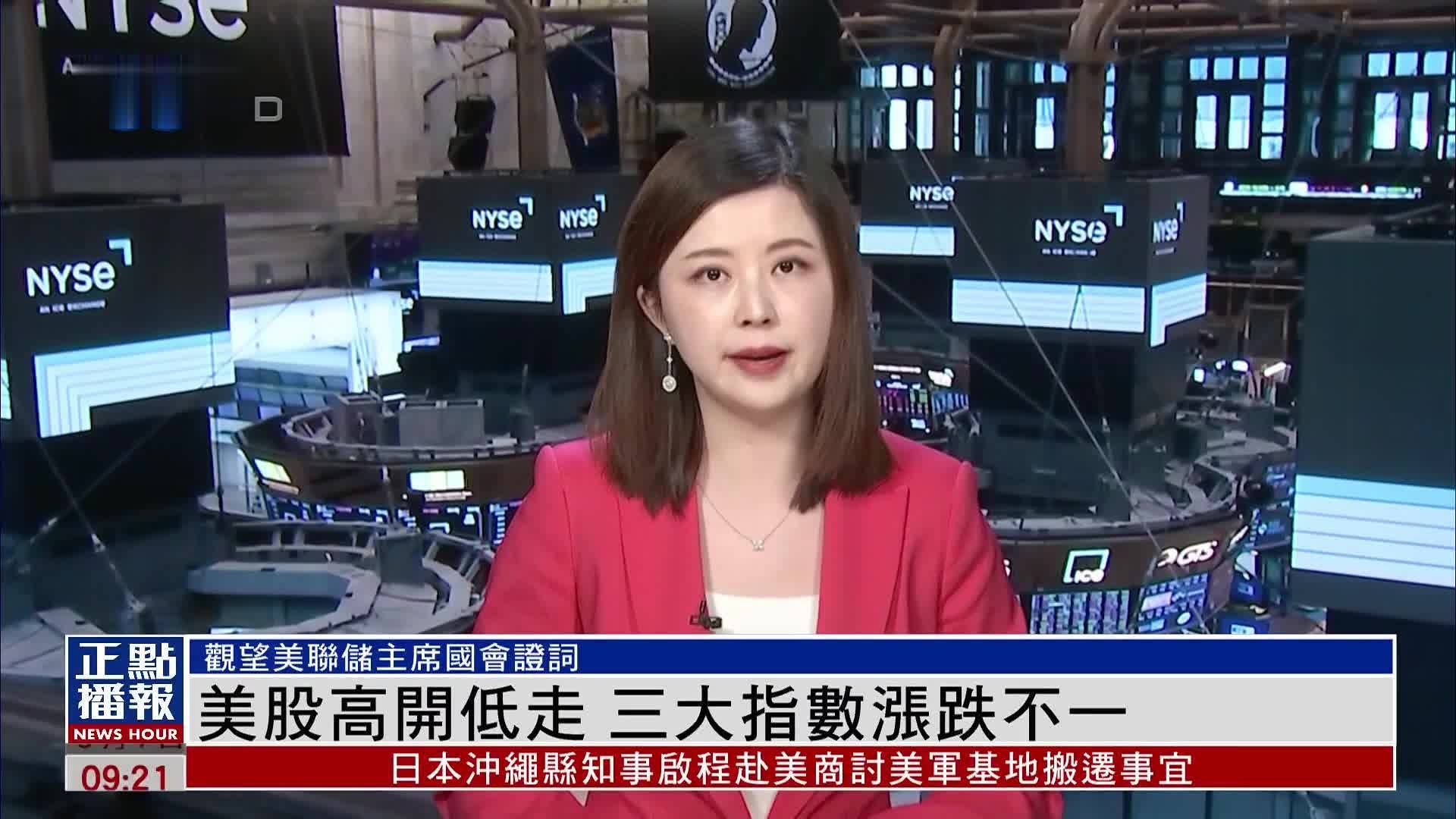 美股高开低走 三大指数涨跌不一 凤凰网视频 凤凰网