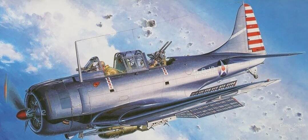 SBD“无畏”：代表了美国俯冲轰炸机的一个时代_凤凰网