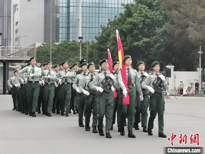 香港青少年军汇操检阅仪式暨年度奖项颁奖典礼在港举行凤凰网深圳凤凰网 