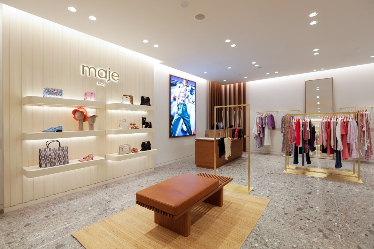 Maje江西首家精品店华丽启幕南昌武商Mall_凤凰网时尚_凤凰网
