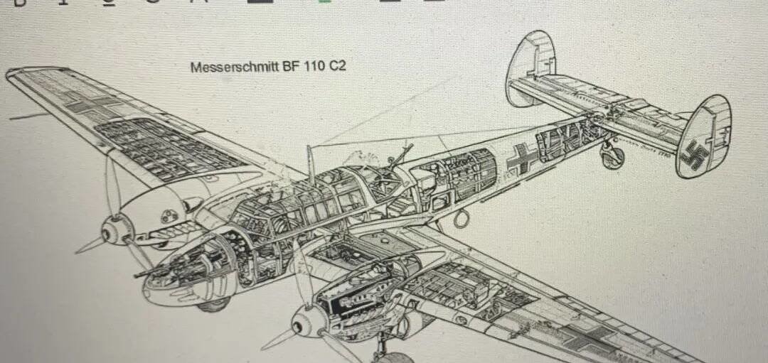 高空夜魔，二战德军轰炸机杀手Bf110双发战斗机_凤凰网