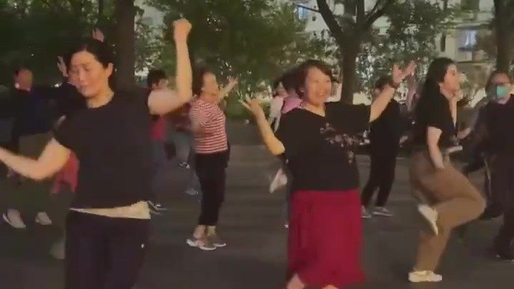 上海阿姨广场舞跳二次元神曲《极乐净土》,旁观大爷看呆了凤凰网视频凤凰网