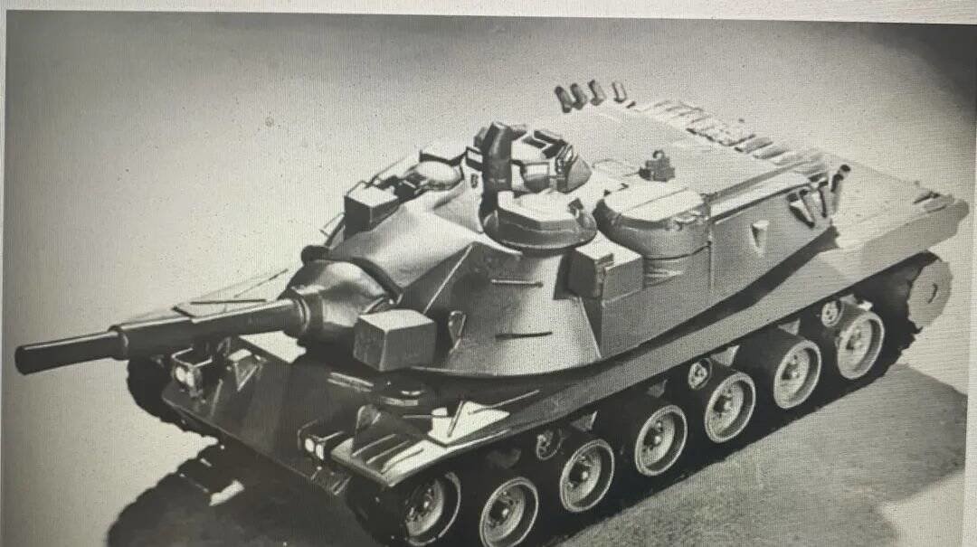 1960年代德美联合研制的高科技MBT-70坦克，由于分歧严重胎死腹中