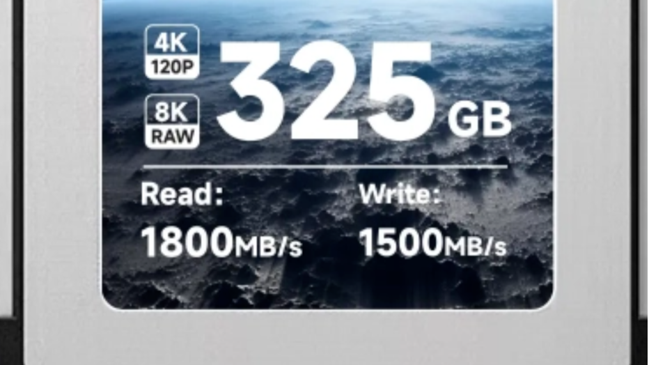 达墨将推出CFexpress Type B存储卡新品 容量最高1300GB_凤凰网