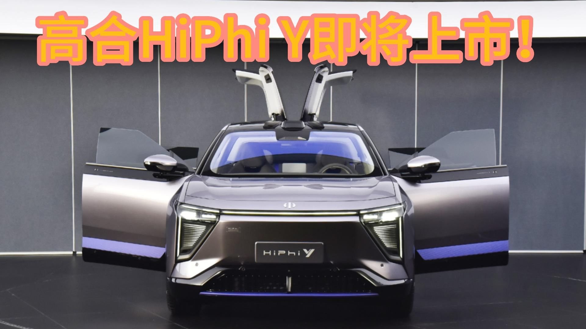 预售价39万元起！高合HiPhi Y续航超800km，还配展翼门？_凤凰网视频_凤凰网