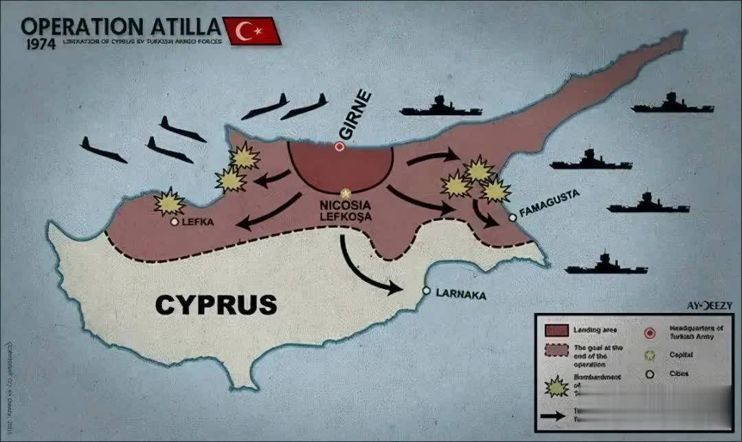 北约内战，1974土耳其入侵塞浦路斯_凤凰网