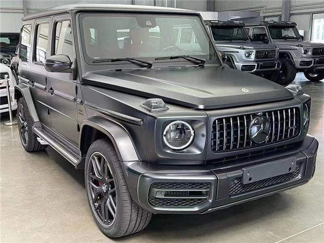 23款奔驰G63磨砂黑尽显硬派越野车魅力_凤凰网汽车_凤凰网