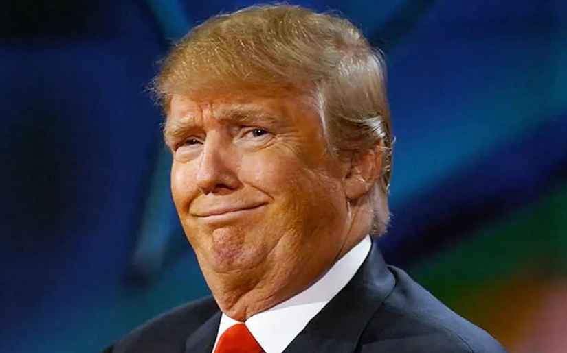 特朗普生气了：这张照片你们不许用！_凤凰网