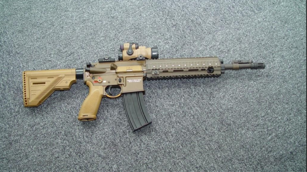 模块化枪王HK416 为何会获得多国特种部队的青睐？_凤凰网