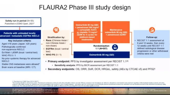 奥希替尼联合化疗一线 PFS 提升 9 个月！FLAURA2 研究者重磅解读 | WCLC 2023_凤凰网健康_凤凰网