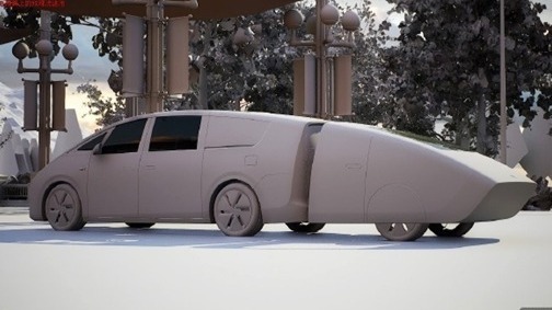 网友为理想Mega设计“外挂水滴”：加个小尾巴秒变房车_凤凰网