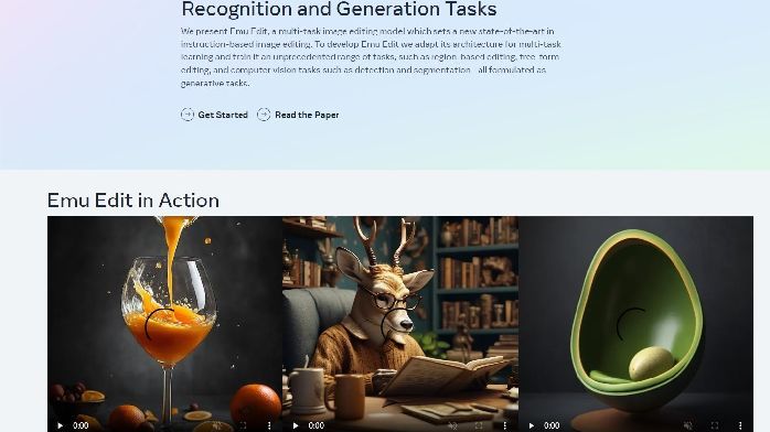 Meta发布Emu Video和Emu Edit 将颠覆文本到视频生成和图像编辑领域_凤凰网