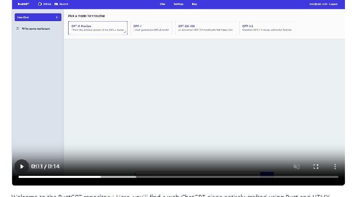 RustGPT：一个使用Rust和HTMX构建的Web ChatGPT_凤凰网