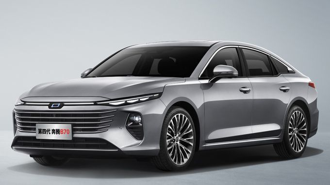 奔腾第四代B70 12月初上市！尺寸加长 28项优化升级