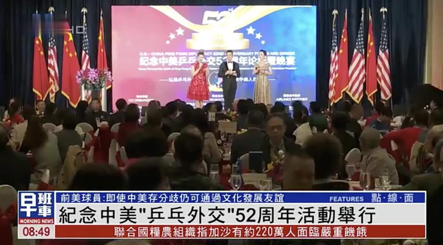 纪念中美“乒乓外交”52周年活动举行_凤凰网视频_凤凰网