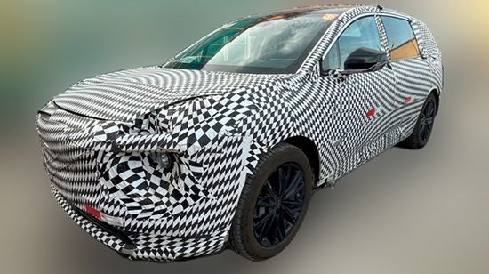 或为纯电大型SUV 昊铂AH8谍照曝光_凤凰网