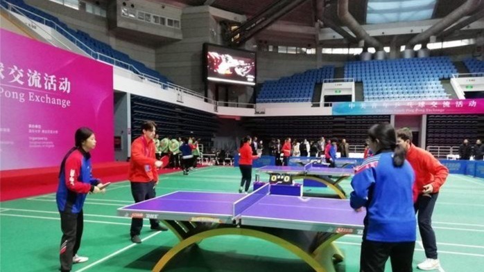 外交部：中美青年乒乓球代表团互访为两国民间交往注入新力量_凤凰网