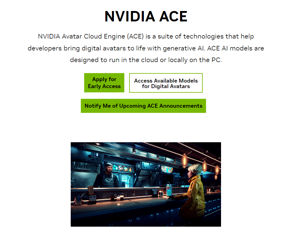 英伟达推出NVIDIA ACE服务，与米哈游、腾讯、网易等游戏公司合作开展AI数字人业务_凤凰网