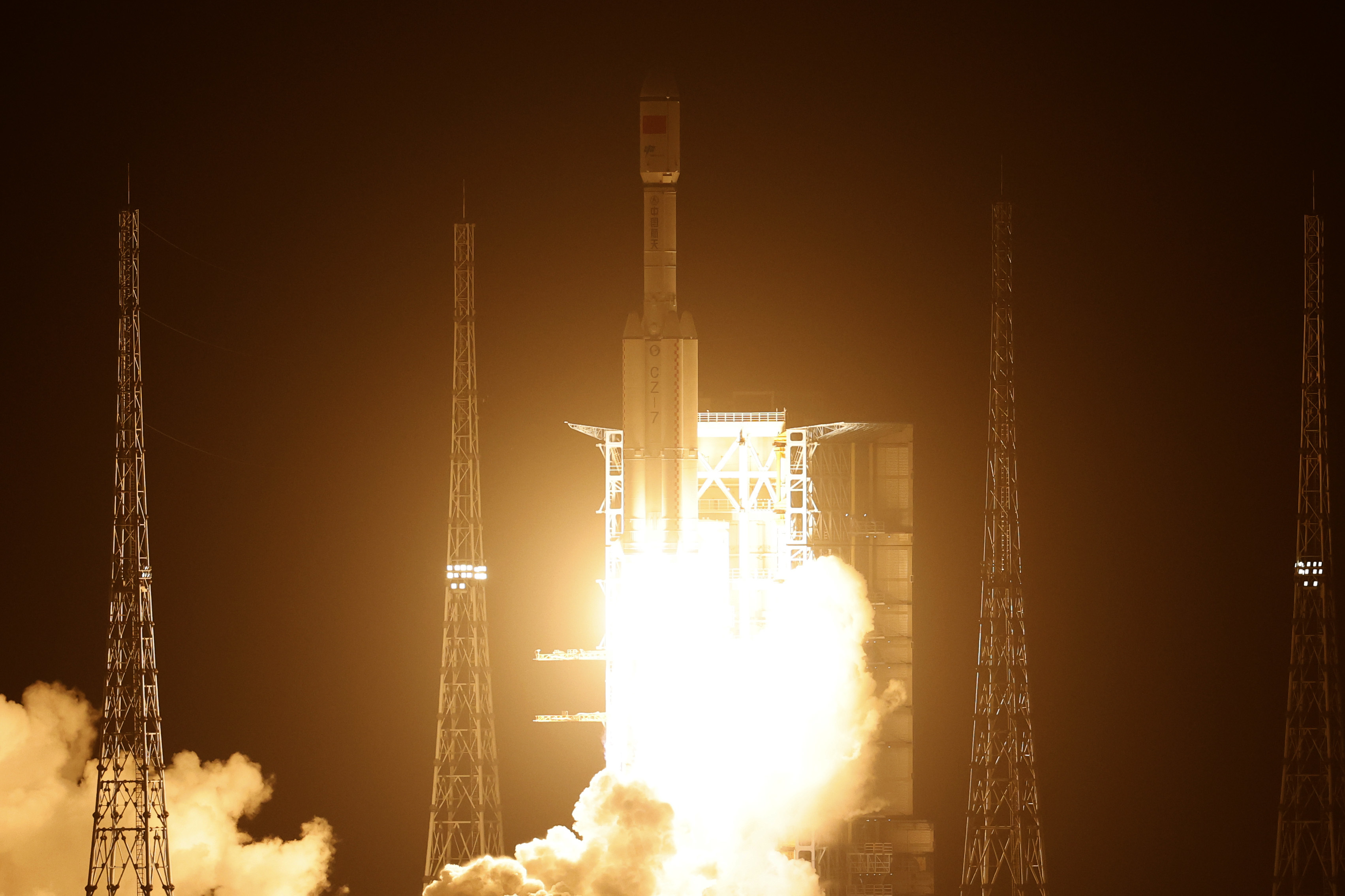 长七火箭成功发射 中国载人航天工程2024年发射任务拉开序幕凤凰网湖北_凤凰网