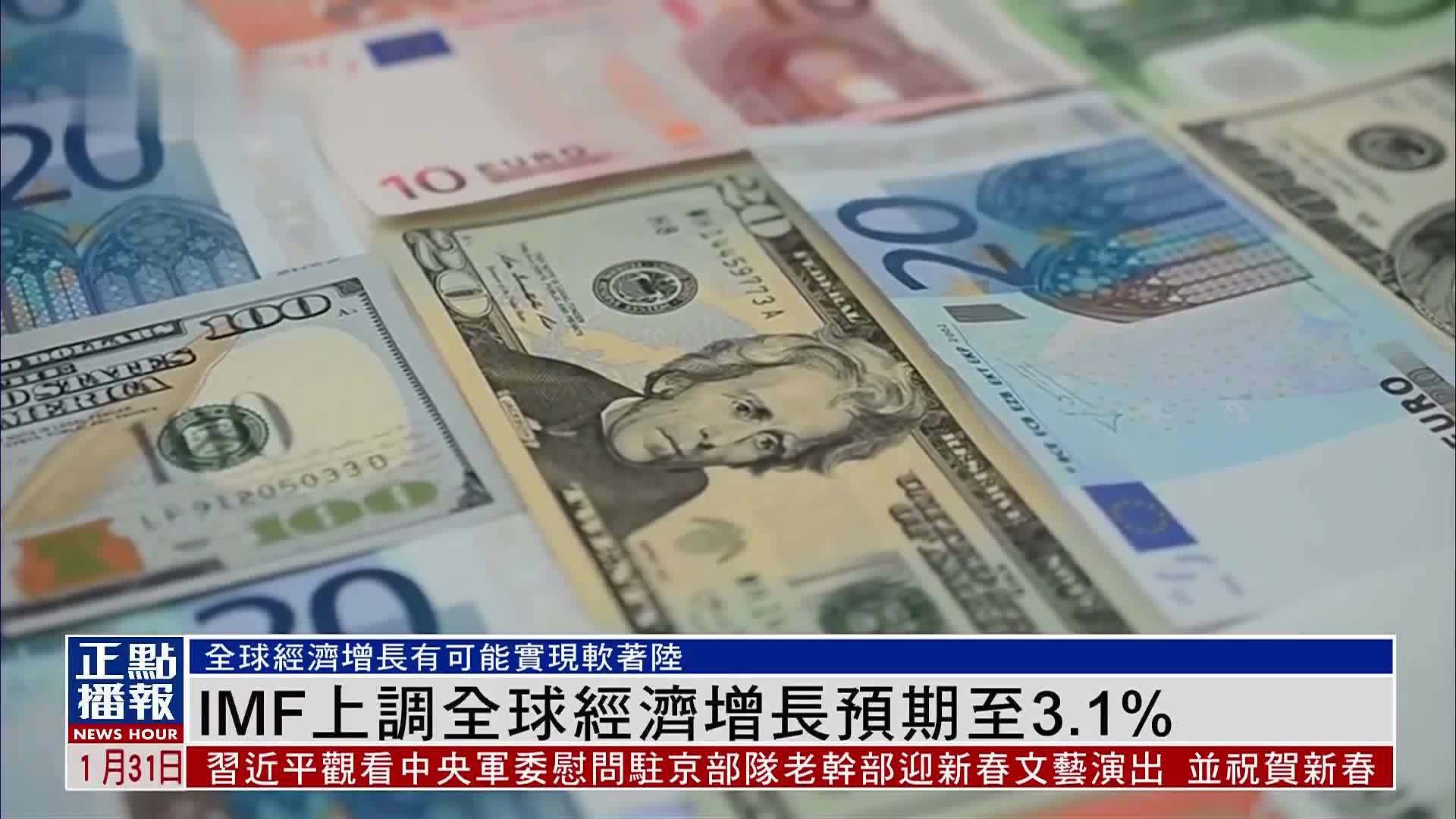 IMF上调全球经济增长预期至3.1%_凤凰网视频_凤凰网