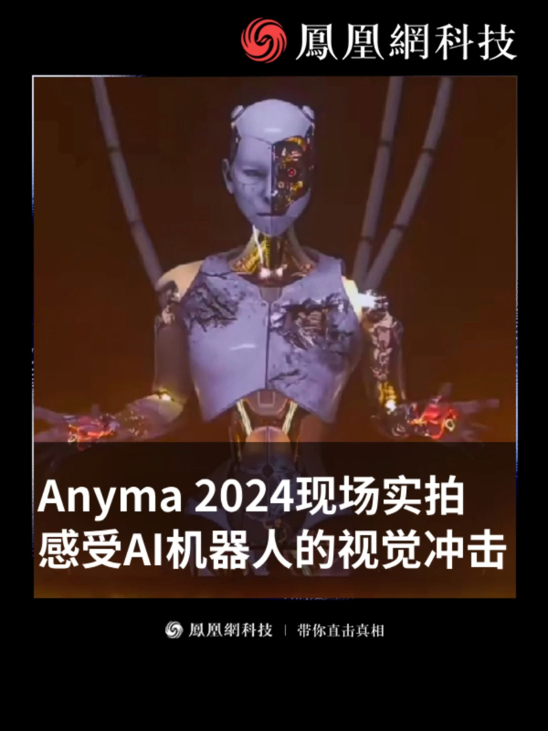 Anyma 2024现场实拍，感受AI机器人的视觉冲击（来源：MIXDJ.STUDIO）#A I#音乐现场 #电子音乐 #Anyma #视觉冲击_凤凰网视频_凤凰网