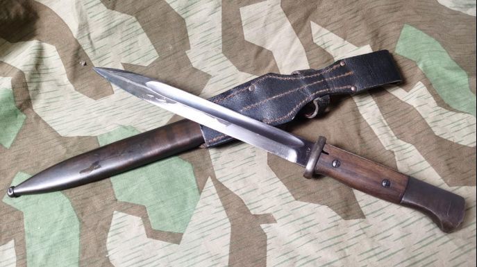 它不是水果刀，它是你的刺刀—德军98K步枪刺刀小考_凤凰网