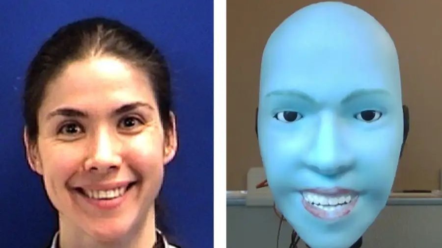 提前0.9秒预测，Emo机器人问世：能同步模仿你的面部表情_凤凰网