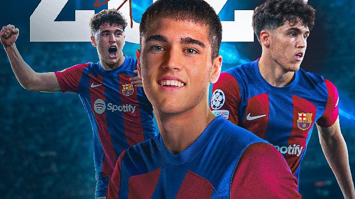 巴萨官方：与17岁中卫库巴西续约至2027年，解约金5亿欧元_凤凰网