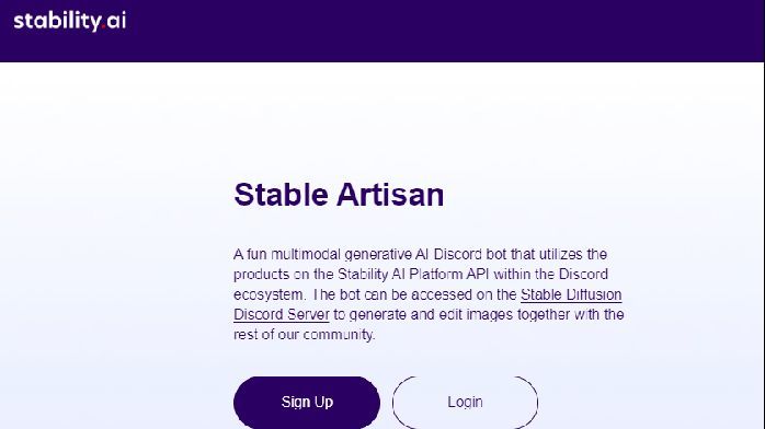 Stability AI 推出Stable Artisan Discord 机器人服务 让用户使用SD3、SVD功能_凤凰网