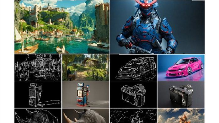 SDXL Controlnet线条模型MistoLine发布 能适应任何线条艺术品_凤凰网