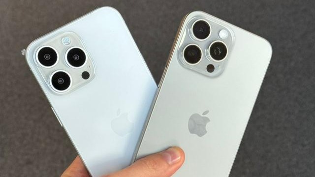 苹果iPhone 16 Pro Max机模曝光，对比显示机身尺寸增加_凤凰网