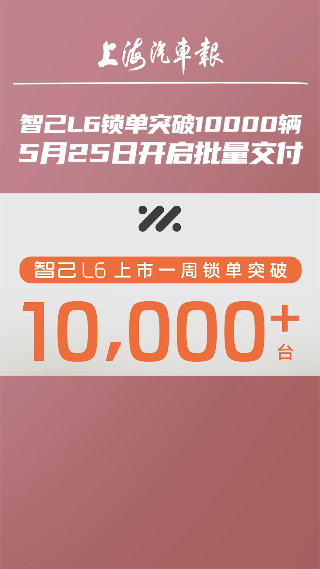 智己L6锁单突破10000辆，5月25日开启批量交付_凤凰网视频_凤凰网