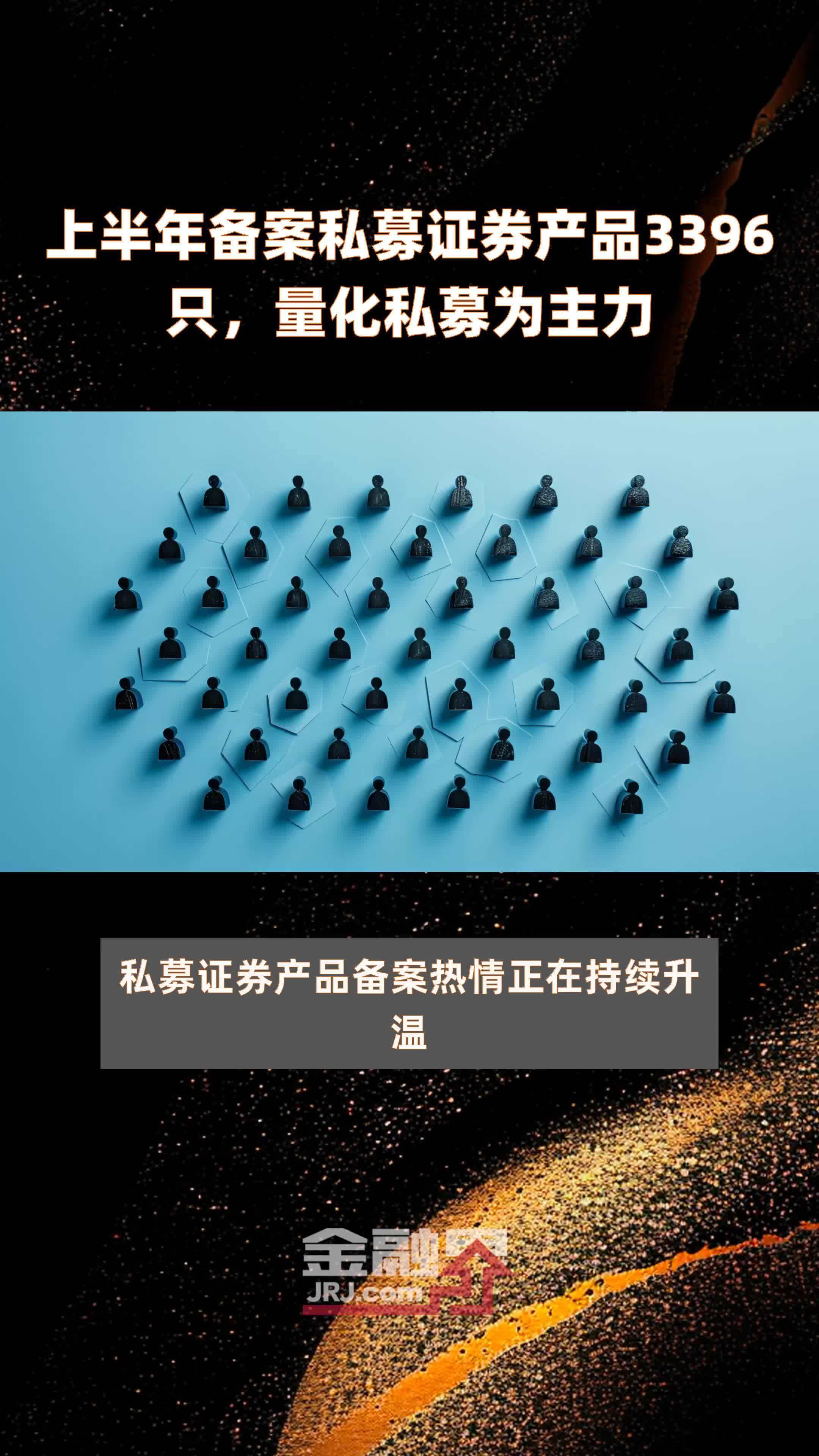 上半年备案私募证券产品3396只，量化私募为主力 |快报_凤凰网视频_凤凰网