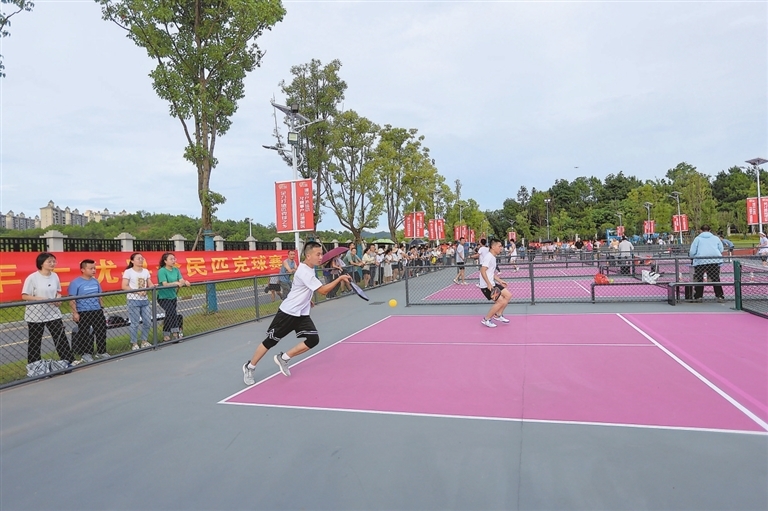 上犹县打造中国匹克球之乡 建设户外运动及赛事产业集聚区凤凰网江西_凤凰网